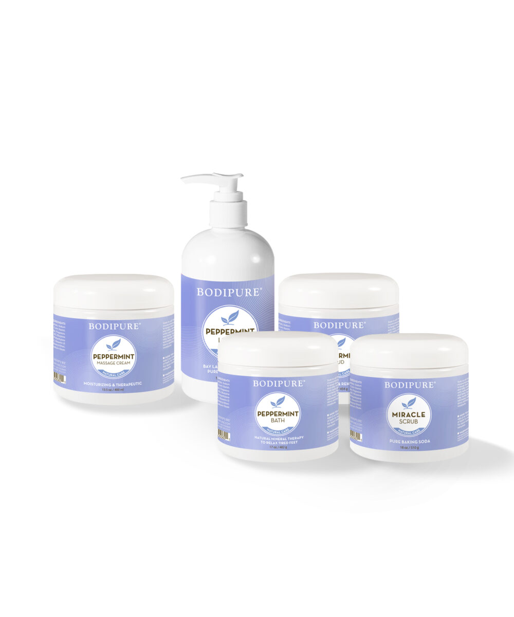 Peppermint Spa Pedicure Kit - Bodipure Professional Spa Products