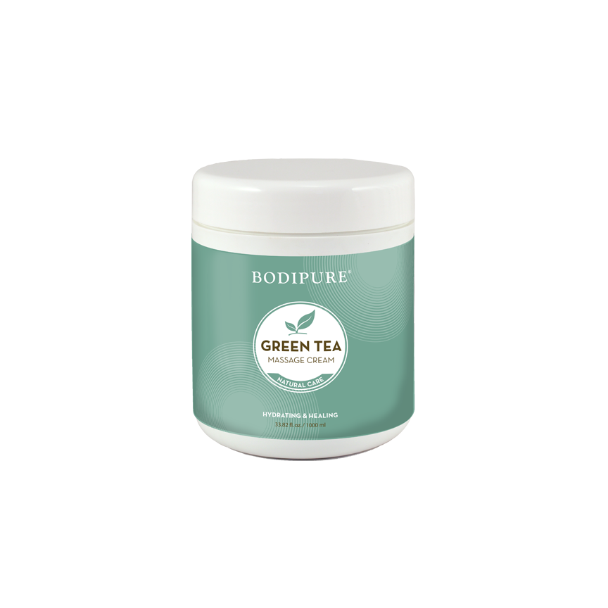 Green Tea Massage Cream-1000ml - Bodipure Professional Spa Products