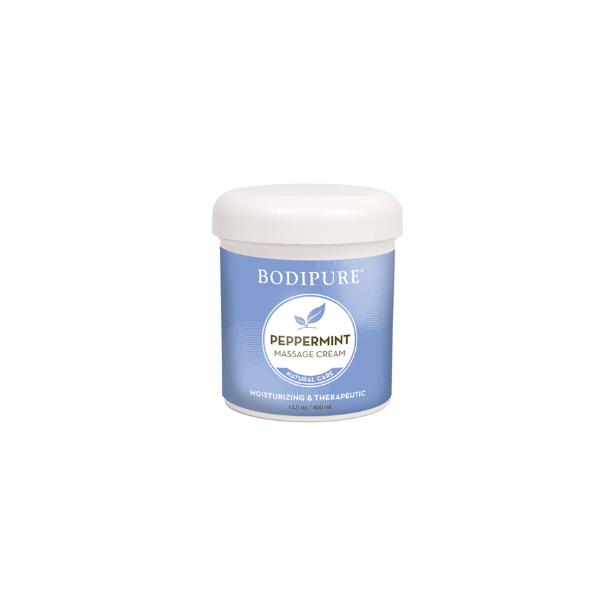 Peppermint Massage Cream-400ml - Bodipure Professional Spa Products