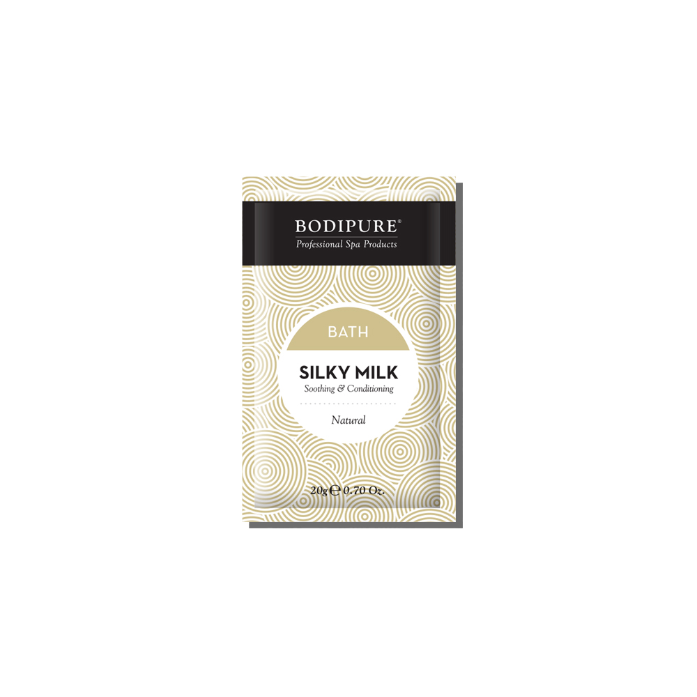 Silky Milk Body Bath-single use 100 packs - Bodipure Professional Spa ...