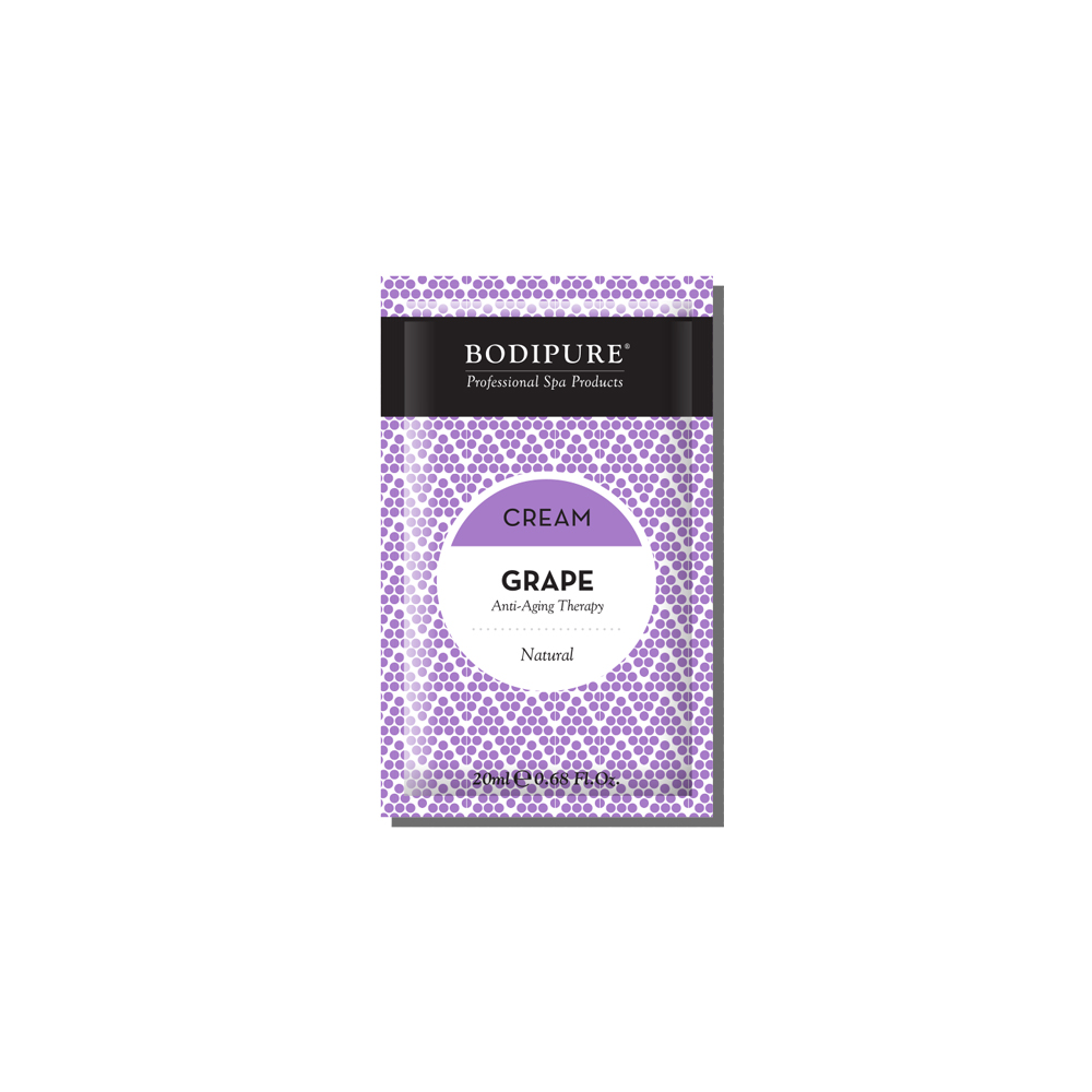 Grape massage cream - single use 100 packs