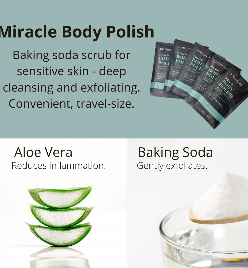 Miracle Body Polish – 0.7 oz, 5 Packets/Box - Bodipure